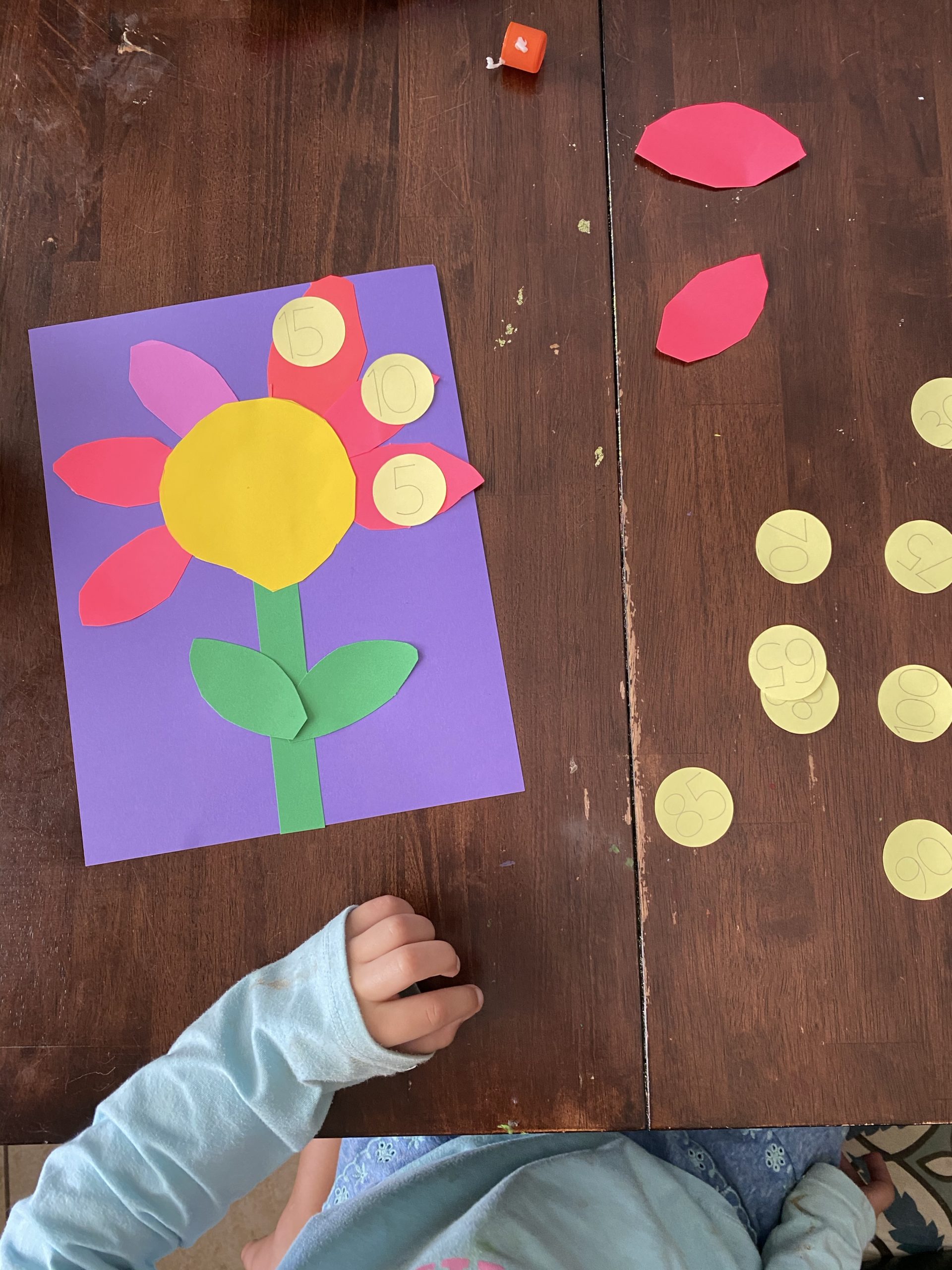 Spring Flowers Counting by 5’s to 100 | Mamallamallama on the weekly