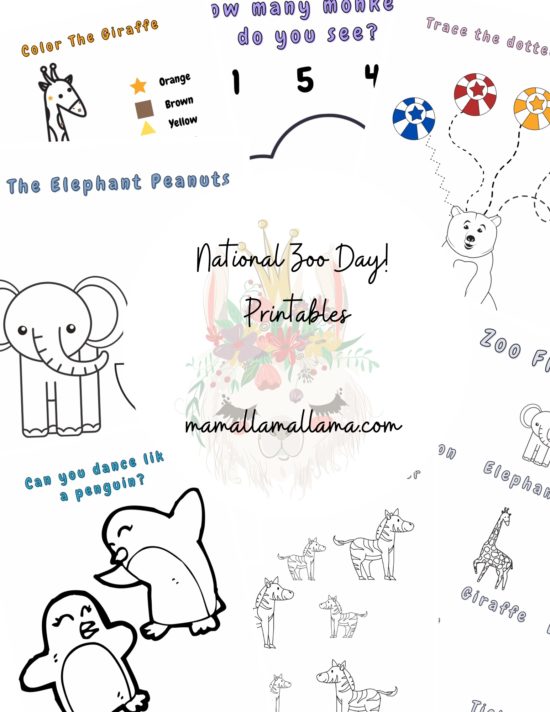 National Zoo Day! | Mamallamallama on the weekly