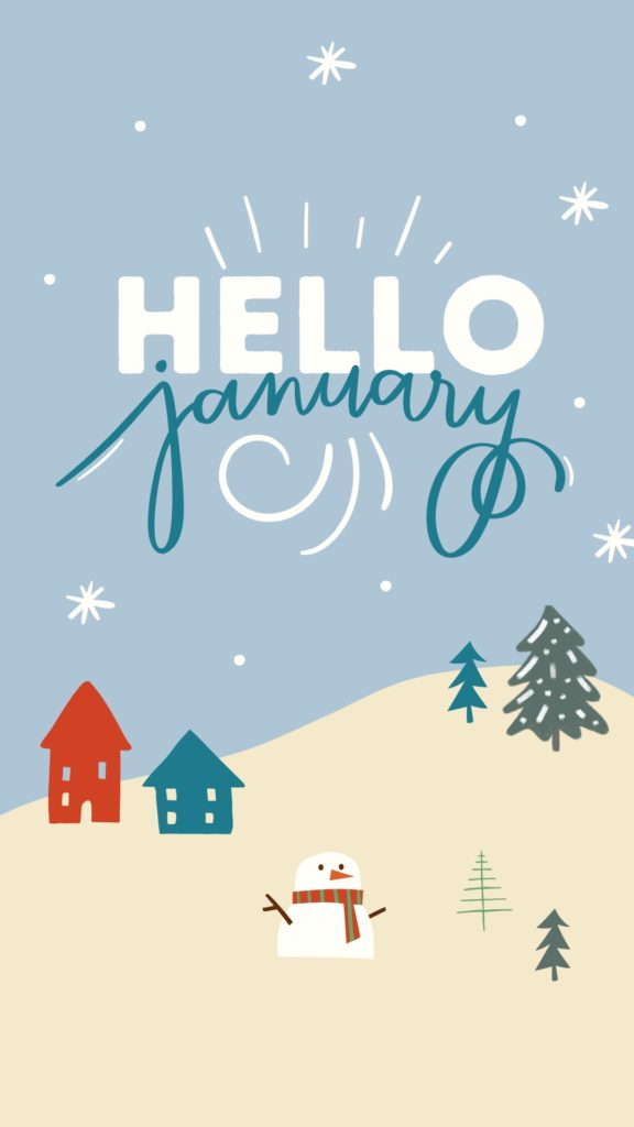 Hello January Templates | Mamallamallama on the weekly