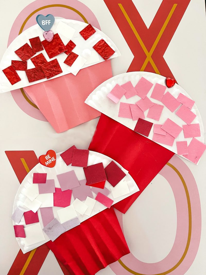 Paper Plate Cupcakes | Mamallamallama on the weekly