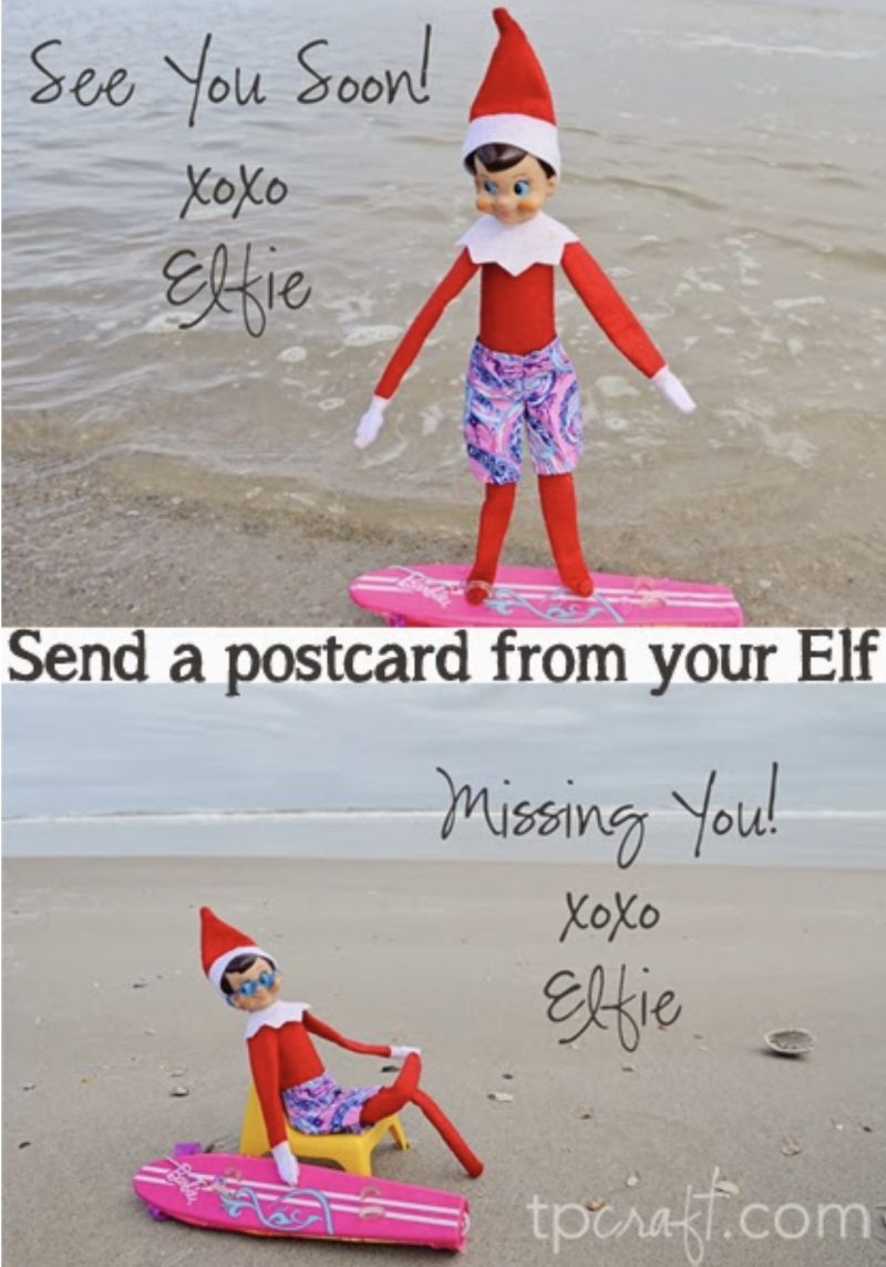 10 Welcome Back Elf on the Shelf Ideas | Mamallamallama on the weekly