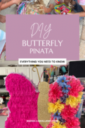 DIY Butterfly Piñata - Mamallamallama on the weekly